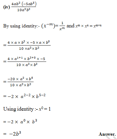 RD Sharma Solutions Class 9 Chapter 2 Exponents of Real Number